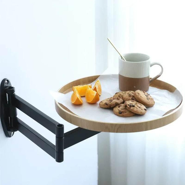 Telescopic Wall-Mounted Coffee Table - Space-Saving Mini Table ...