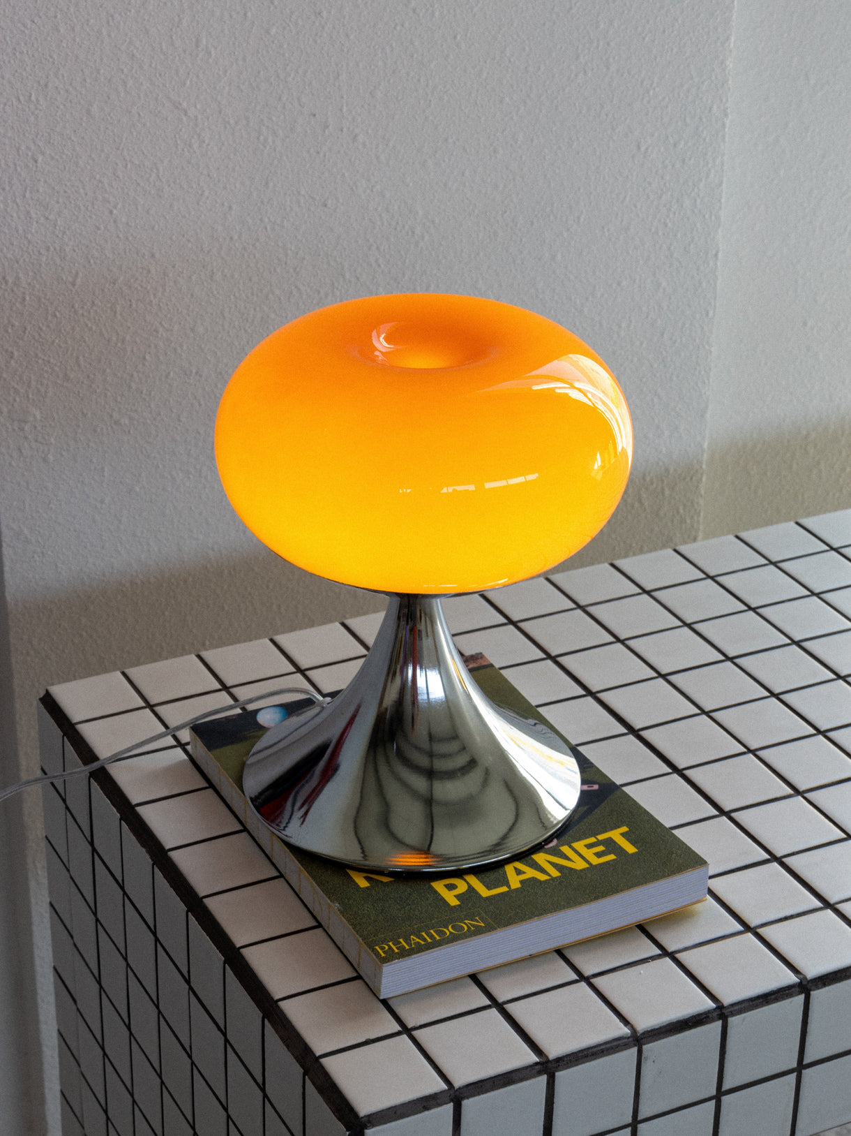 Orbital Illuminator 3000 Table Lamp – Glass and Metal Desk Lamp